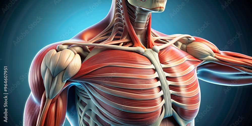 anatomical precision high level of detail realistic illustration fine ...