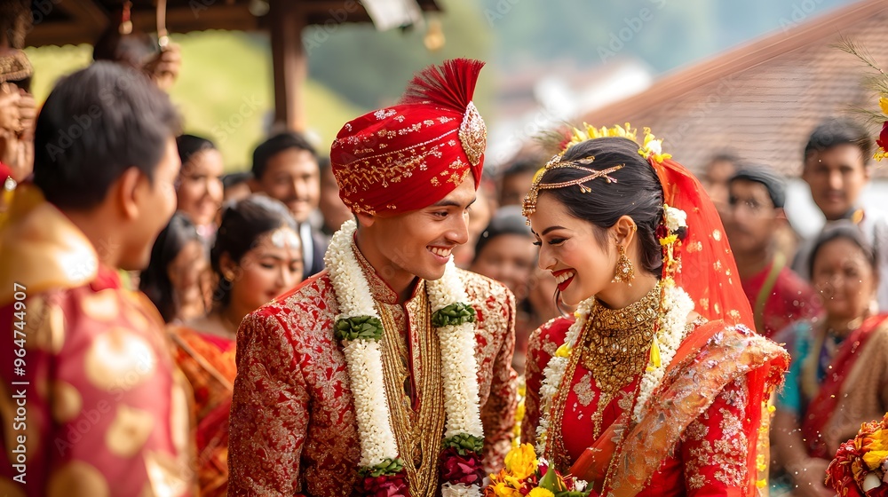 Traditional Nepalese Wedding Ceremony: A traditional wedding ceremony ...