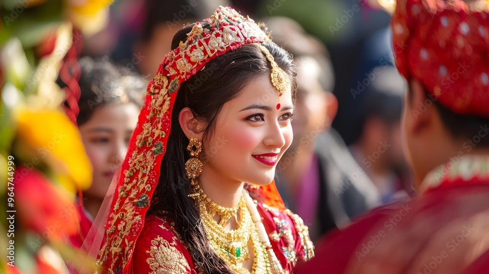 Traditional Nepalese Wedding Ceremony: A traditional wedding ceremony ...
