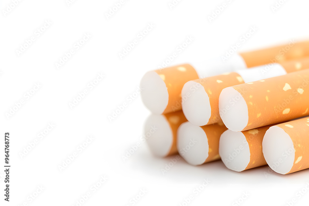 Burning Cigarette | Symbol of Smoking, Health Risks, and Addiction ...