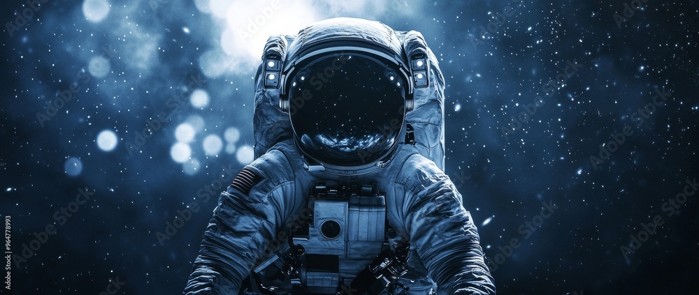 Haunted Space Station with Ghostly Astronauts and Otherworldly Space ...