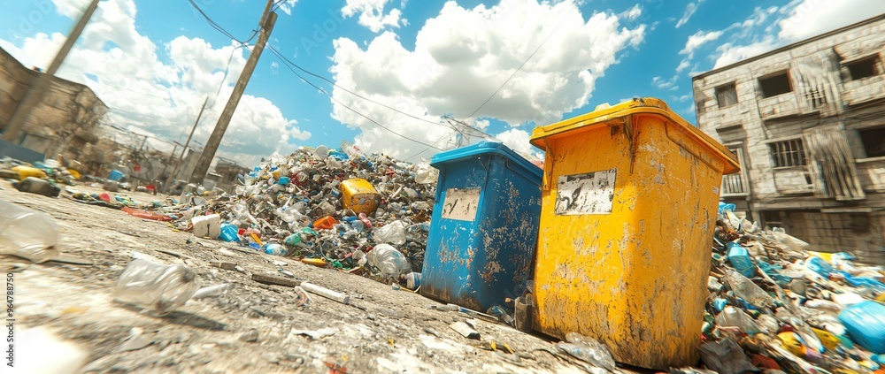 Ecologically sustainable waste management systems demonstrating ...