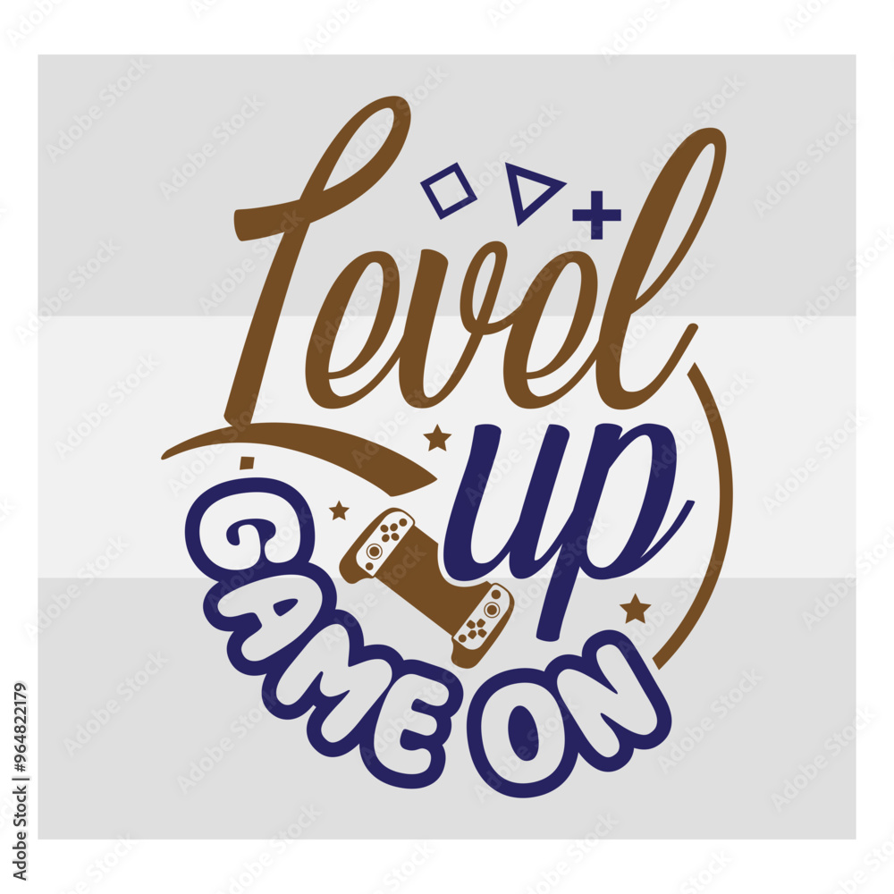 Gaming Svg, Level Up Game On Svg, Funny Gamer Svg, Gamer Sayings Quotes ...