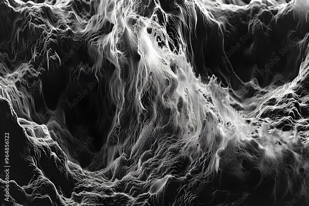 High-Resolution Ultrasound Image Illustrating Internal Organ Scanning ...