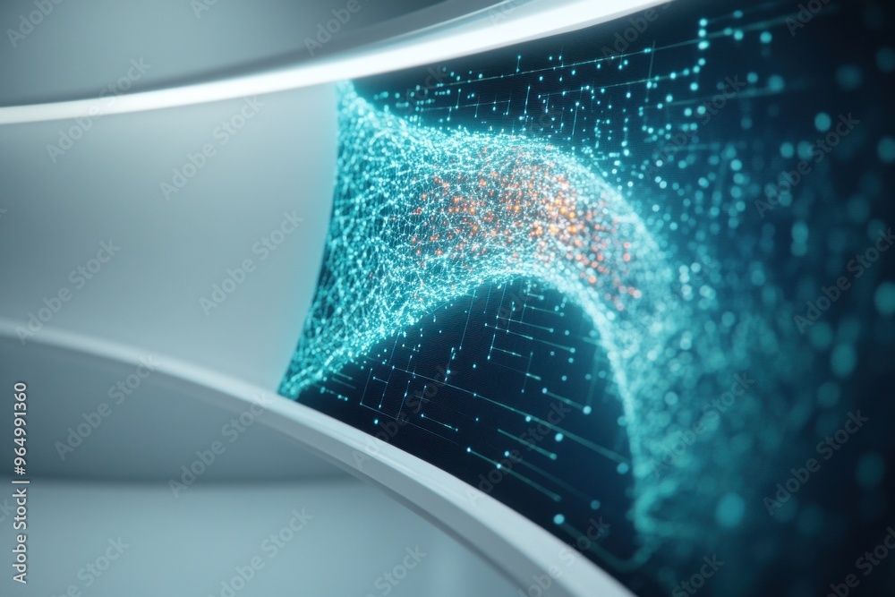Visualize a sophisticated government efficiency analysis room ...
