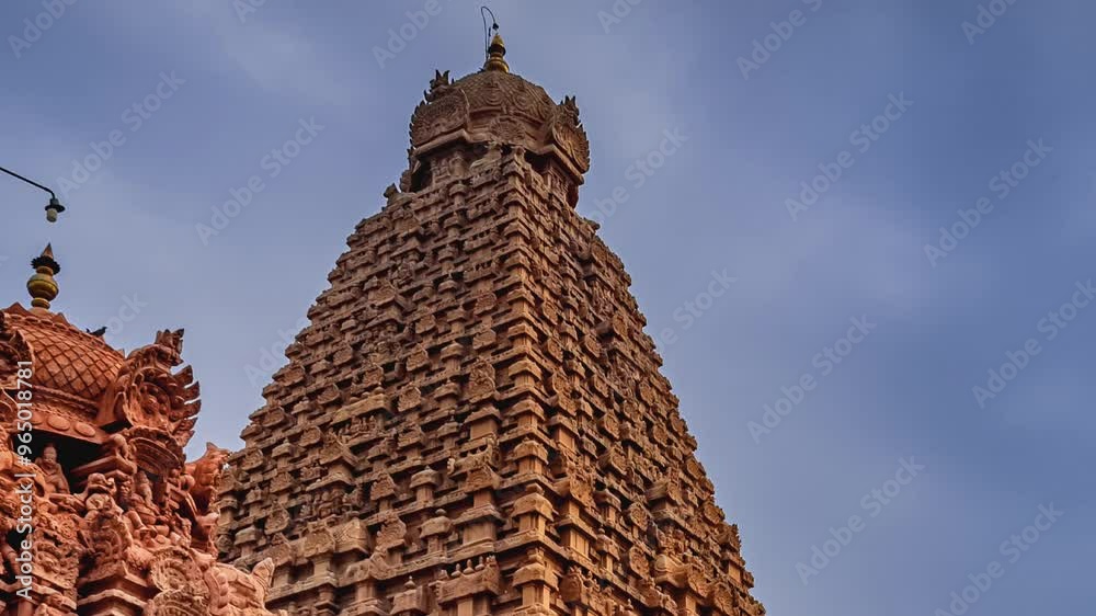 Tanjore Big Temple or Brihadeshwara Temple was built by King Raja Raja ...