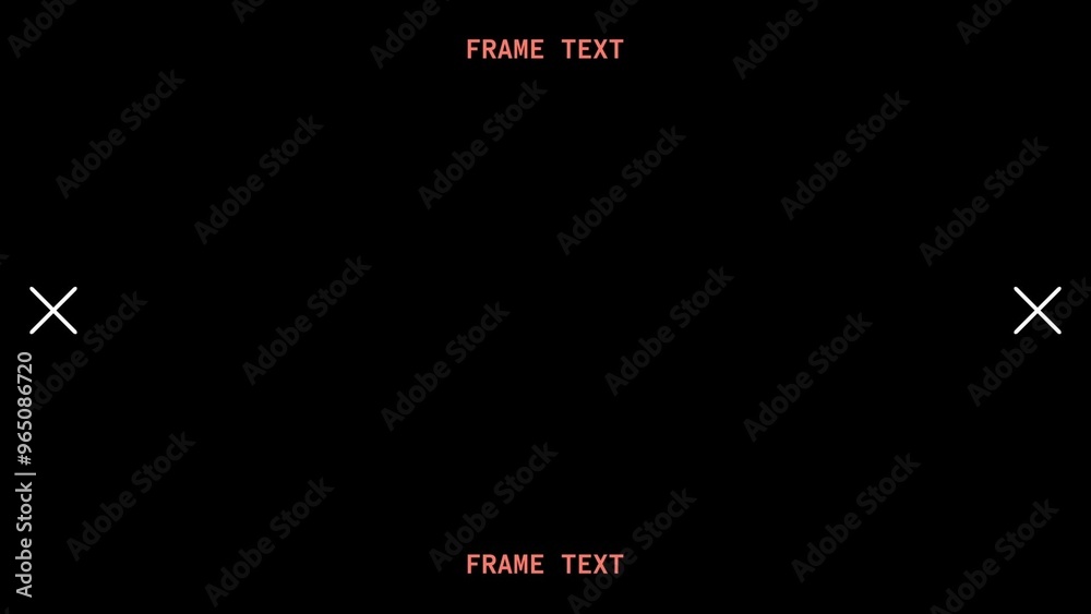Frame Text and Icon On Centre Overlay Stock Template | Adobe Stock