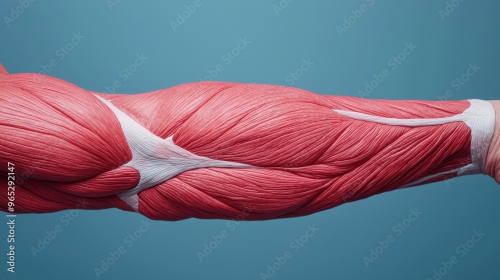 Detailed Muscular Anatomy of the Arm - High Resolution Scientific ...