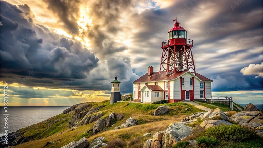 Forced perspective photo of Bonavista Lighthouse in Newfoundland and ...
