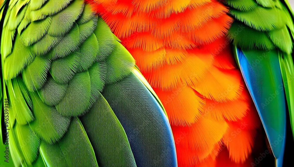 Render a 3D model of a parrot with realistic textures and feathers ...
