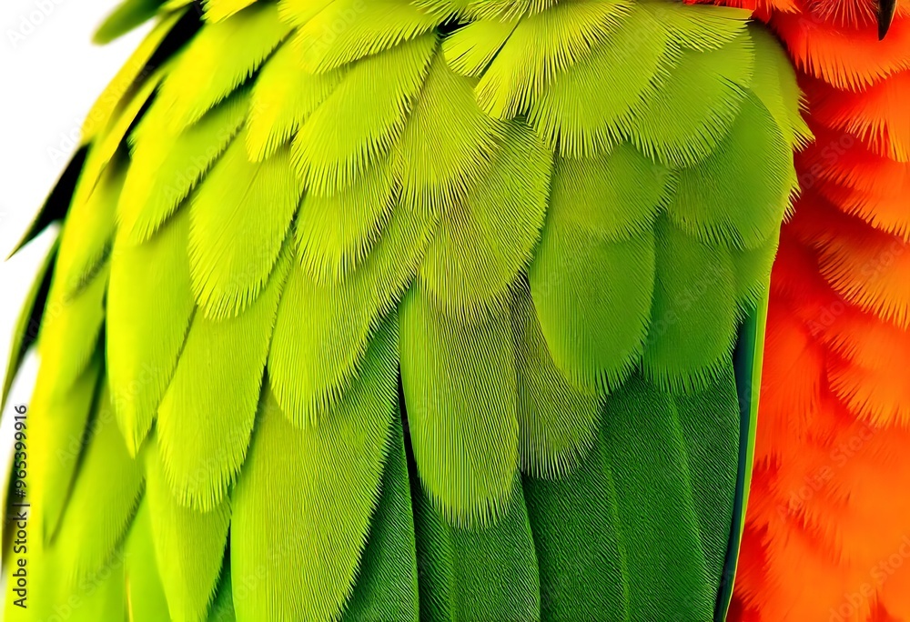 Render a 3D model of a parrot with realistic textures and feathers ...