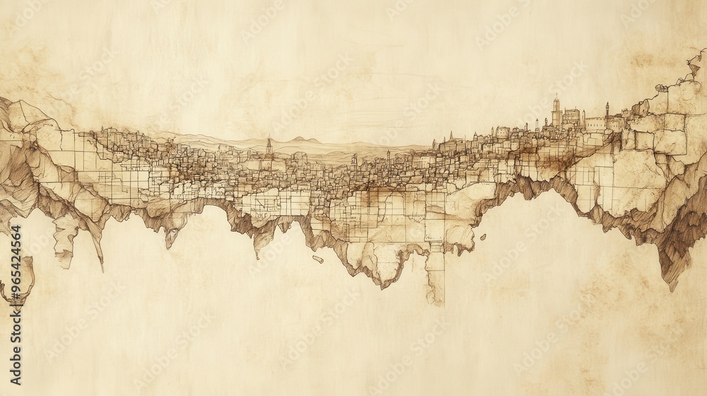 Biblical Illustration of Numbers: A Detailed Map of Tribal Divisions ...
