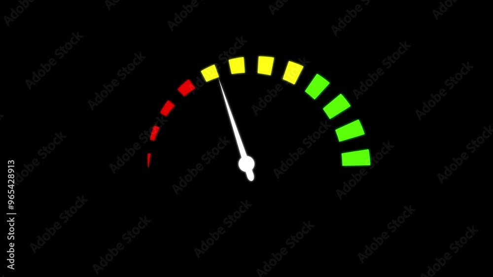 Fuel meter going up - fuel gauge indicator full tank animation ...