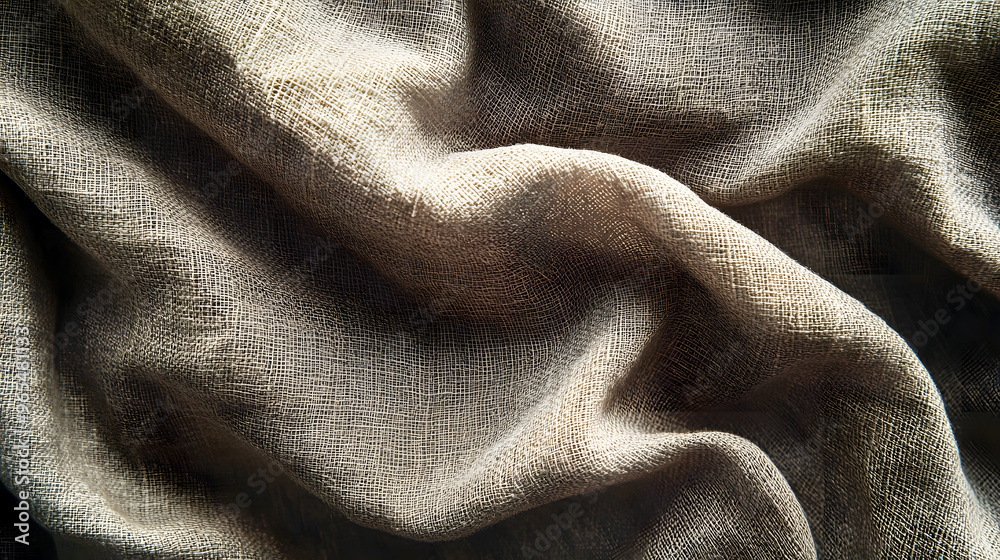 linen fabric texture with visible imperfections and subtle variations ...