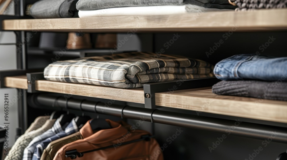 Accessible Closet System: Features easy-to-reach pull-down rods and ...