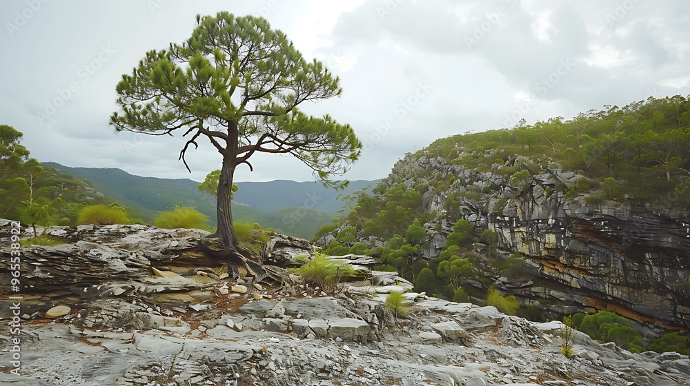 The ancient and rare Wollemi pine, a prehistoric species once thought ...