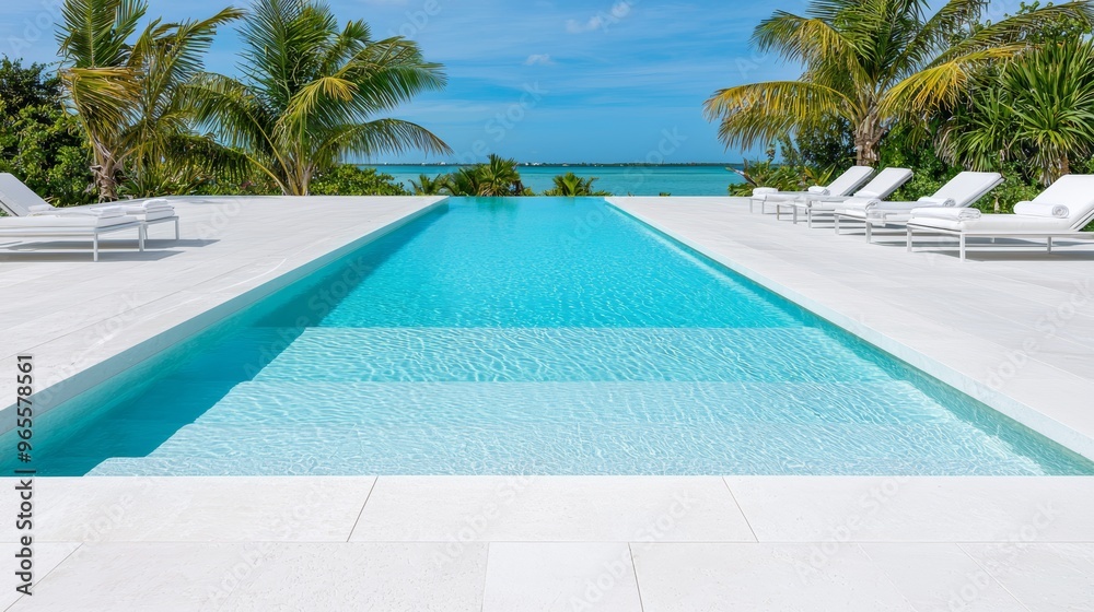 Symmetry in the Layout of Minimalist Pools, Discuss how symmetrical ...