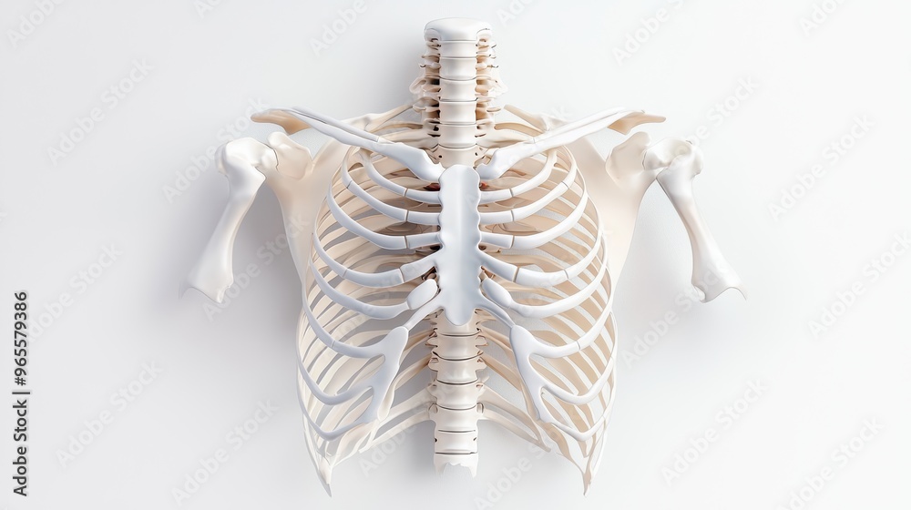 Symmetry in the Rib Cage, Analyze the symmetrical structure of the rib ...