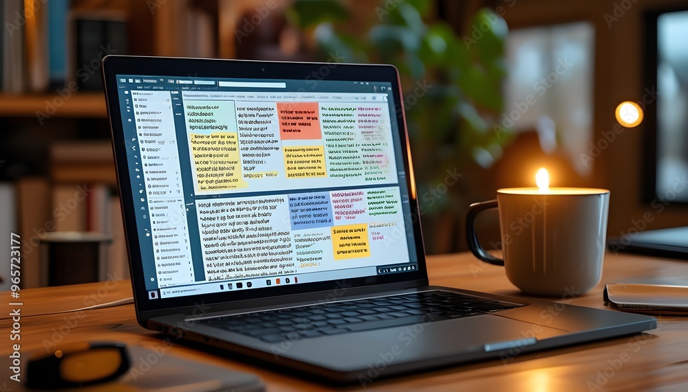 Curious Mind Unleashed: A Remote Workers Laptop Overflowing with ...