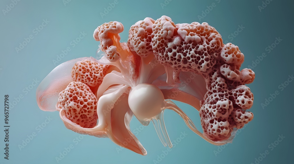 74. "Visual representation of the human uterine endometrium and its ...
