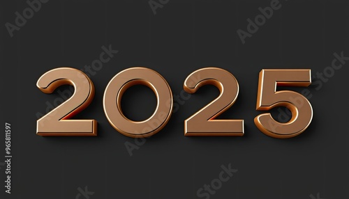 VOSTOCK Photo - 2025 text design. 2025. 2025 typography, 2025 graphic ...