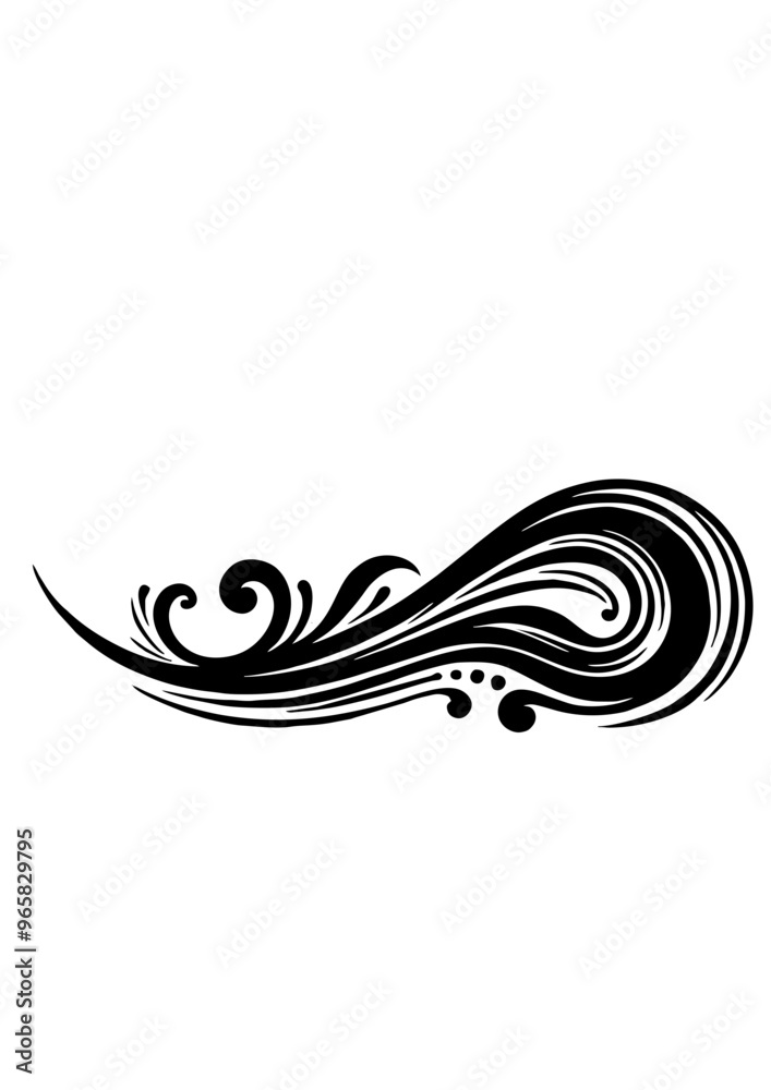 Swirl SVG, Flourish SVG, Stroke Svg, Ornaments Svg, Decorative Svg ...
