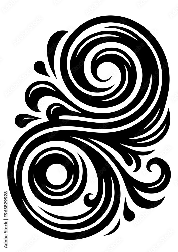 Swirl SVG, Flourish SVG, Stroke Svg, Ornaments Svg, Decorative Svg ...