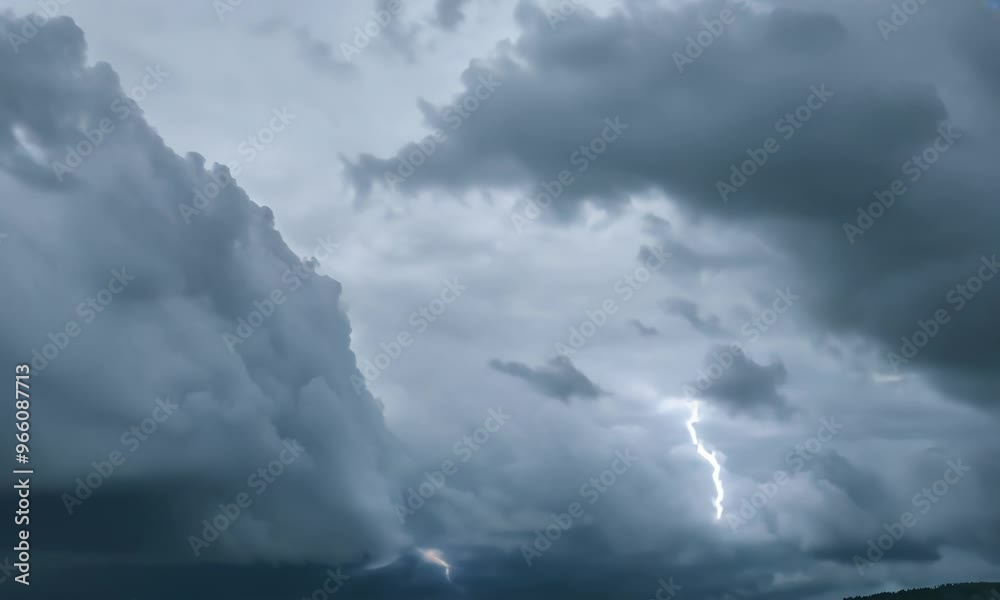 White smoke vapour cloud sky smog flowing mystic effect on chroma key ...