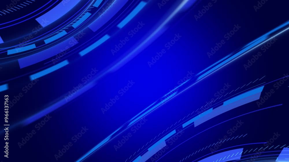 3D World News Background Loop, digital world breaking news Studio ...