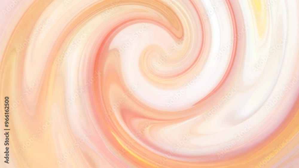 Mesmerizing Pastel Swirl Design With Flowing Lines And Blended Colors Creates A Dynamic