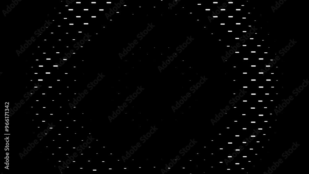 Animated abstract grid pattern 4K data dark background, Loop, black and ...