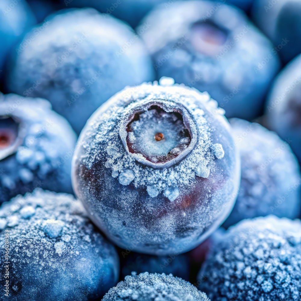 Delicious frozen blueberries: how do they become a favorite healthy ...