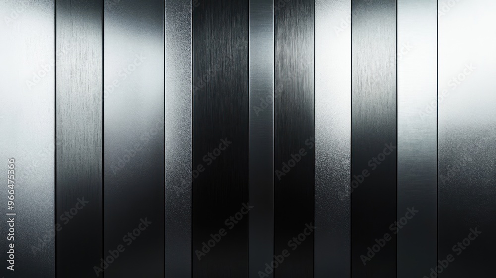 Vertical Panels with Different Textures and Finishes Stock Illustration ...