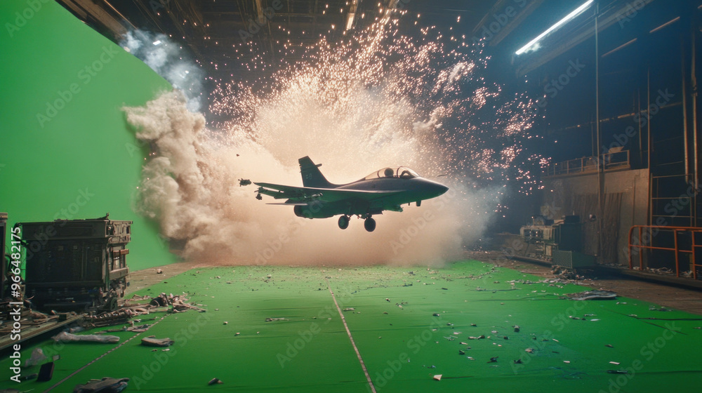 Green screens are like magic backgrounds that let you change the scene ...