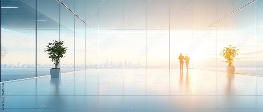 A hyper-realistic photo of a business leader guiding their team through ...