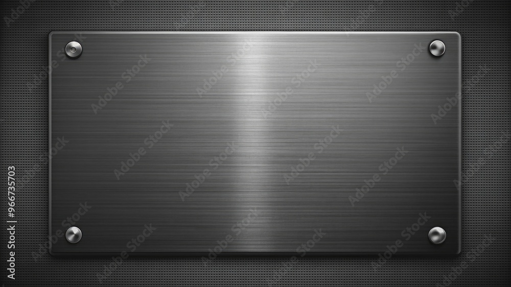 Black steel plate with a sleek and modern finish, metal, texture ...