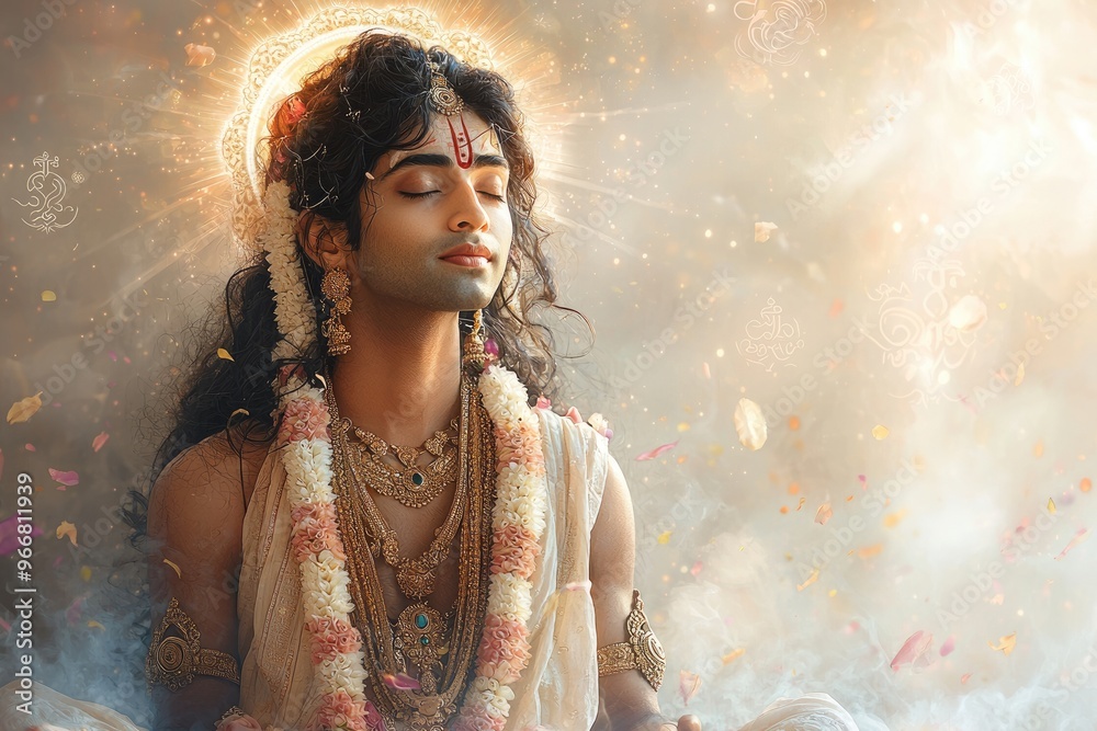 Supreme deity Vishnu: omnipotent divine figure in Vaishnavism ...