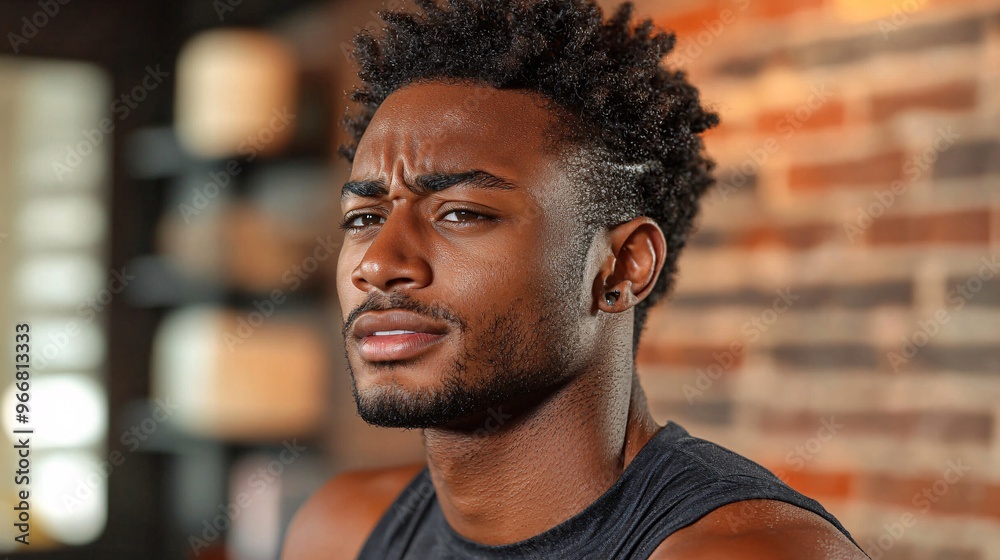 A person adjusting their posture to relieve shoulder pain caused by ...