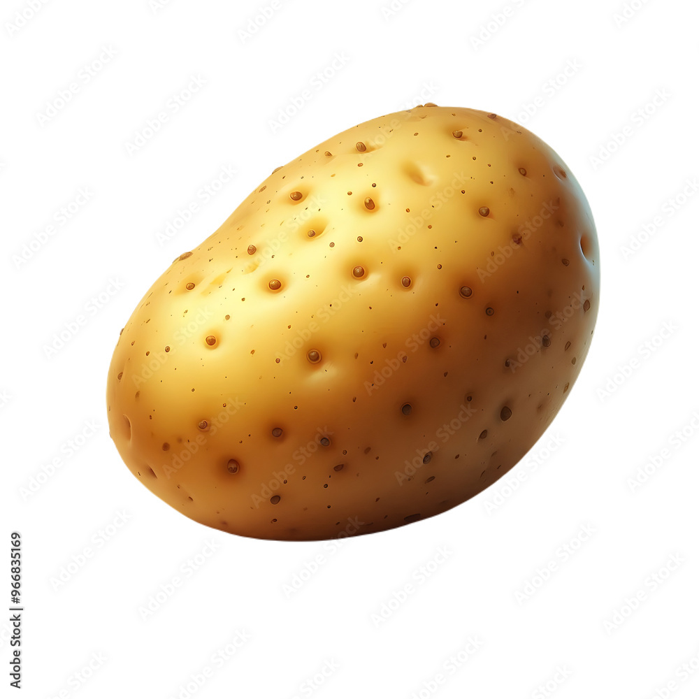High-Quality Potato on a Transparent Background, potato, fresh potato ...