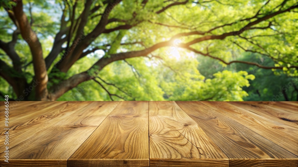 Seamless oak wood texture closeup table background with forced ...