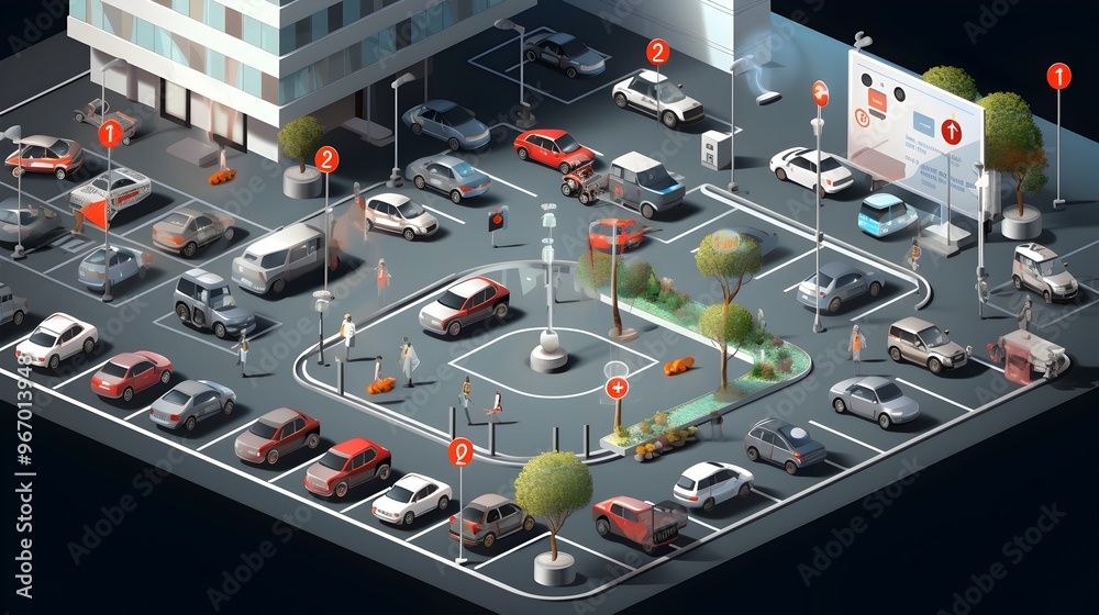 IoT powered Smart Parking System Visualizing Real Time Parking ...