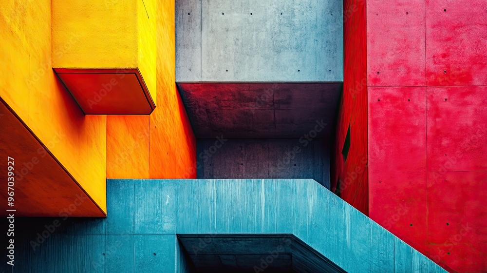 ภาพประกอบสต็อก 58. A bold architectural composition with sharp angles ...