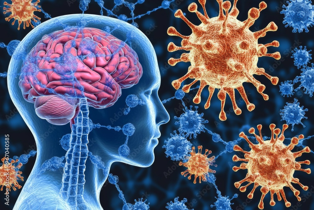 Neuron degeneration synaptic function and neurotransmission brain scan ...