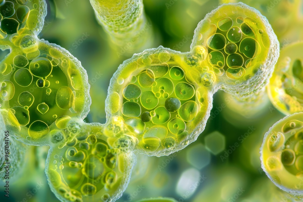 Starch Granules: An image showcasing starch granules within plant cells ...