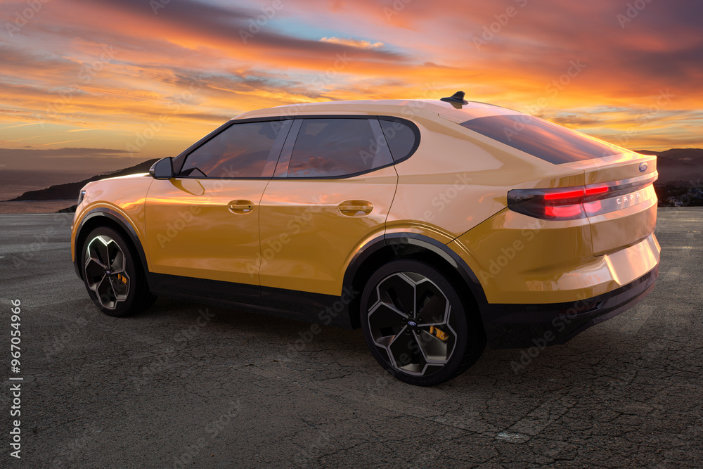 Ford Capri 2025 - the iconic name is back with an electric SUV coupe ...