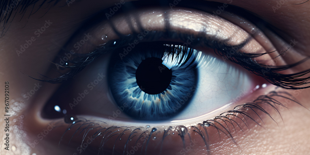 close up of a female eye, Eyes HD 8K wallpaper Stock Photographic ...
