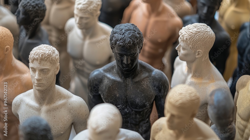 Exploring Societal Values Through Sculpture: The Contrast Between Black ...