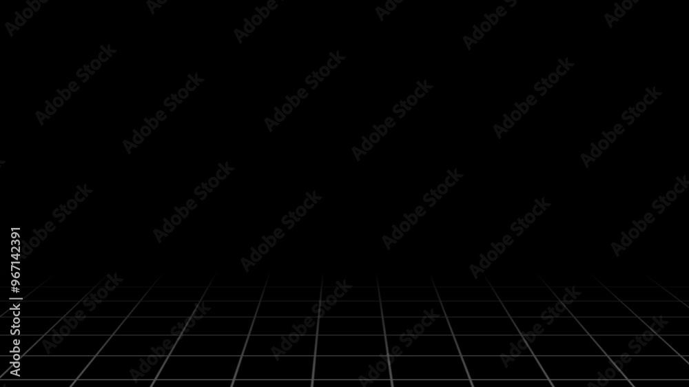 Grid animation video on a black background grid motion background, grid ...