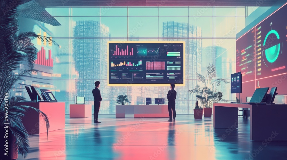 High-quality, minimalist, bright and creative illustrations of a ...