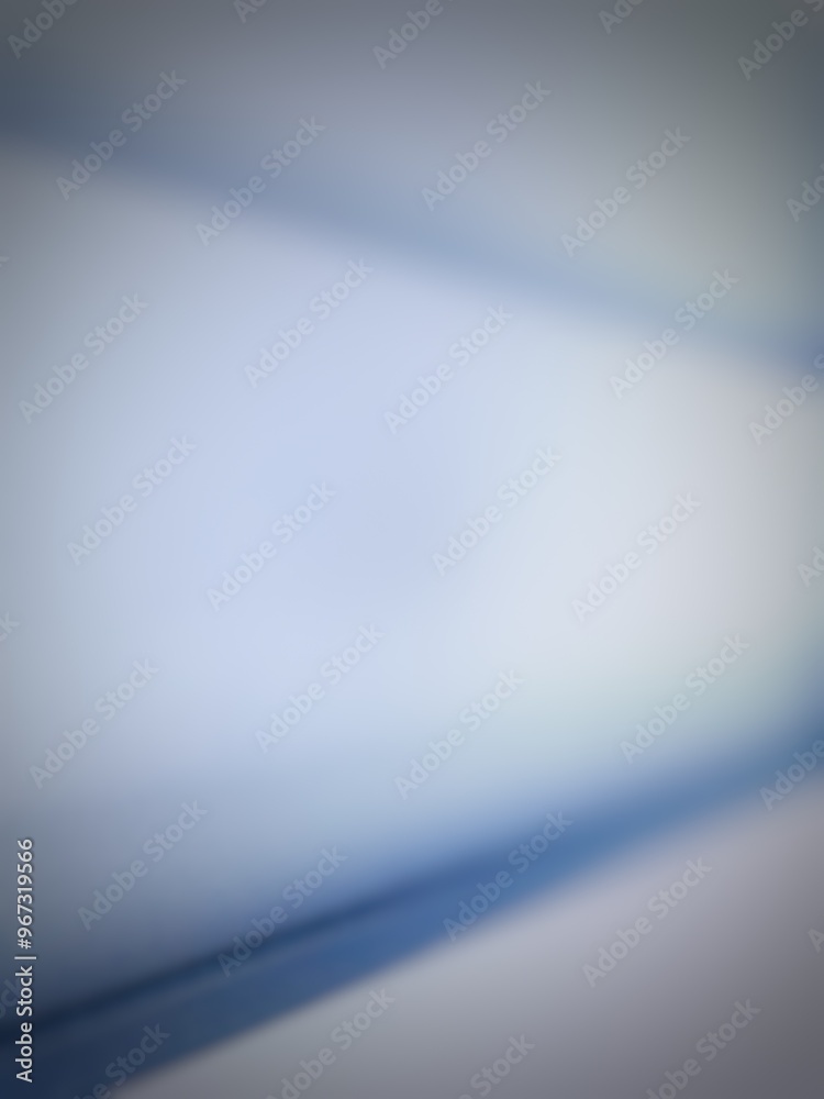 Poster Not created by AI, White gray blue background abstract gray with ...